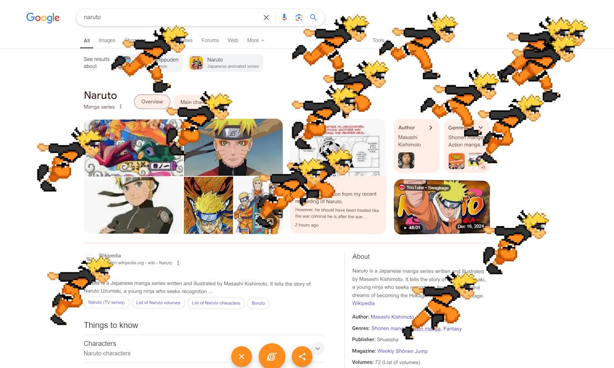 Google Search Adds a Fun Naruto Easter Egg; Try it Out Now! | Beebom