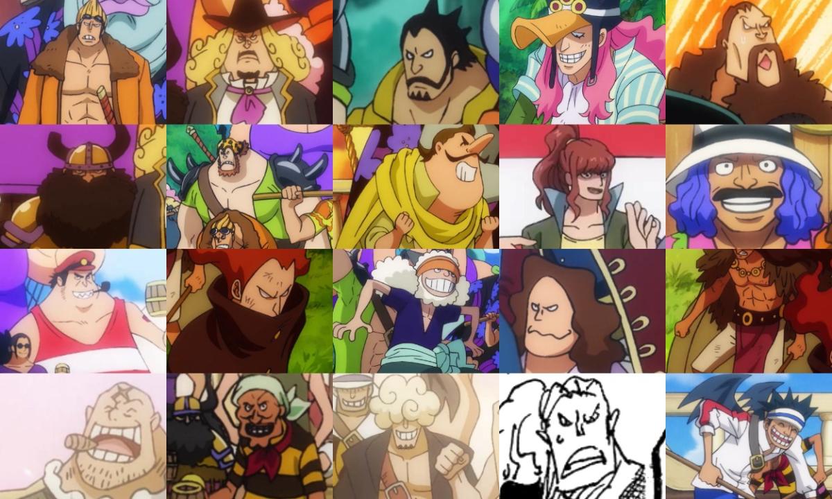 One Piece - All Roger Pirates Crew Members | Beebom