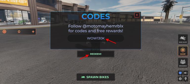 Motorcycle Mayhem Codes (November 2025) | Beebom
