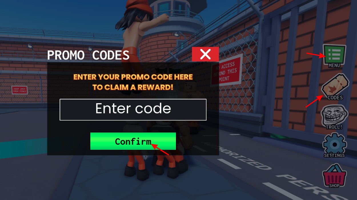 Prison Pump Codes (November 2025) | Beebom