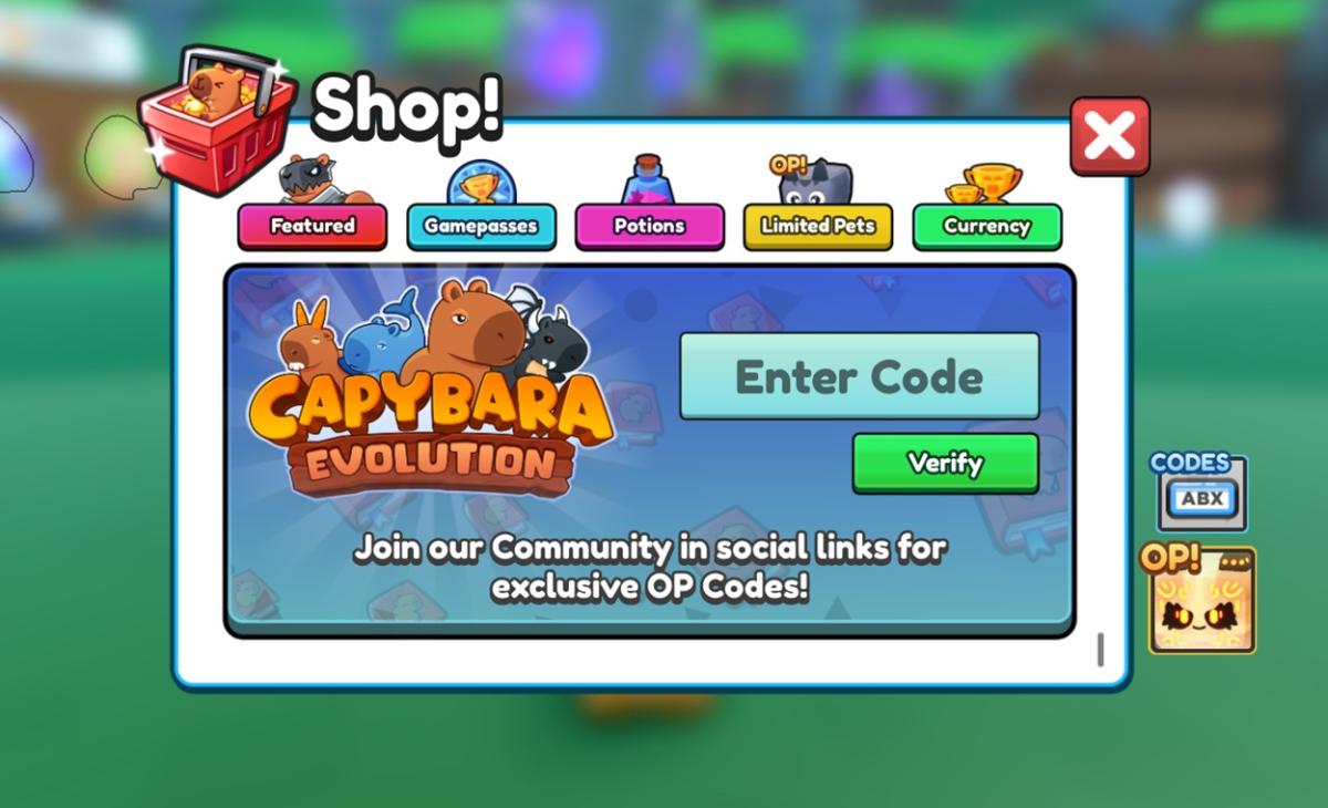Capybara Evolution Codes (November 2025) | Beebom