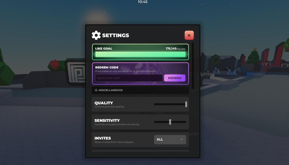 Project Smash Codes (December 2025) | Beebom