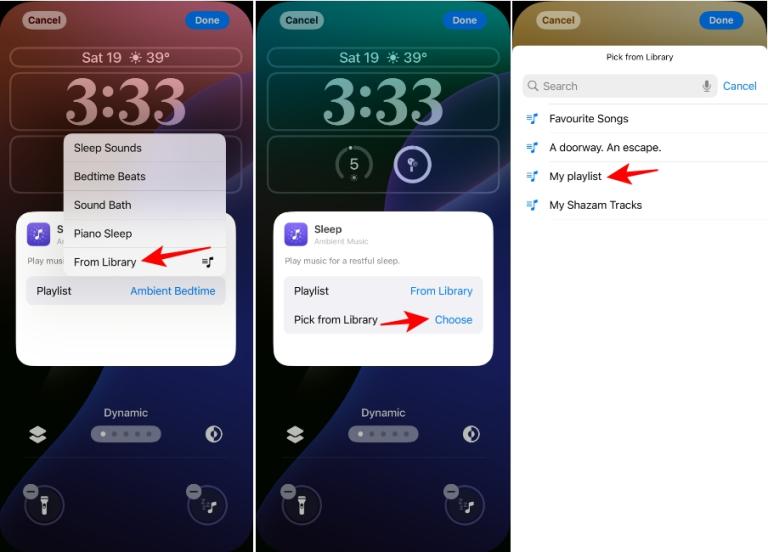How to Add Apple Music Playlist to iPhone Lock Screen | Beebom
