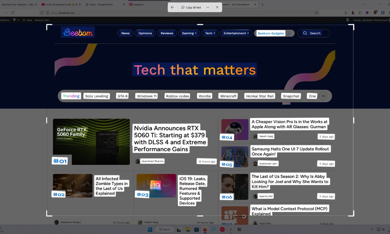 Windows Snipping Tool Lets You Copy Text and Create QR Codes Without ...