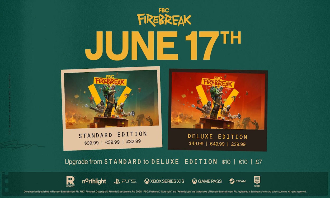 Remedy’s Co-Op FPS FBC: Firebreak Release Date, Platforms, and Price ...