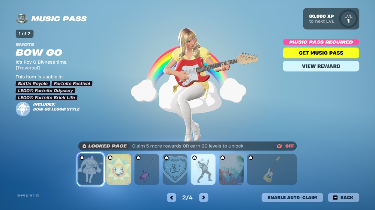 Fortnite Festival Season 8 Music Pass: All Rewards, Sabrina Carpenter ...