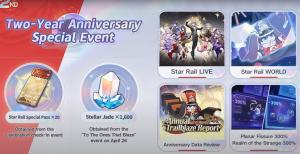 Honkai Star Rail Anniversary: Date, Rewards & Events | Beebom