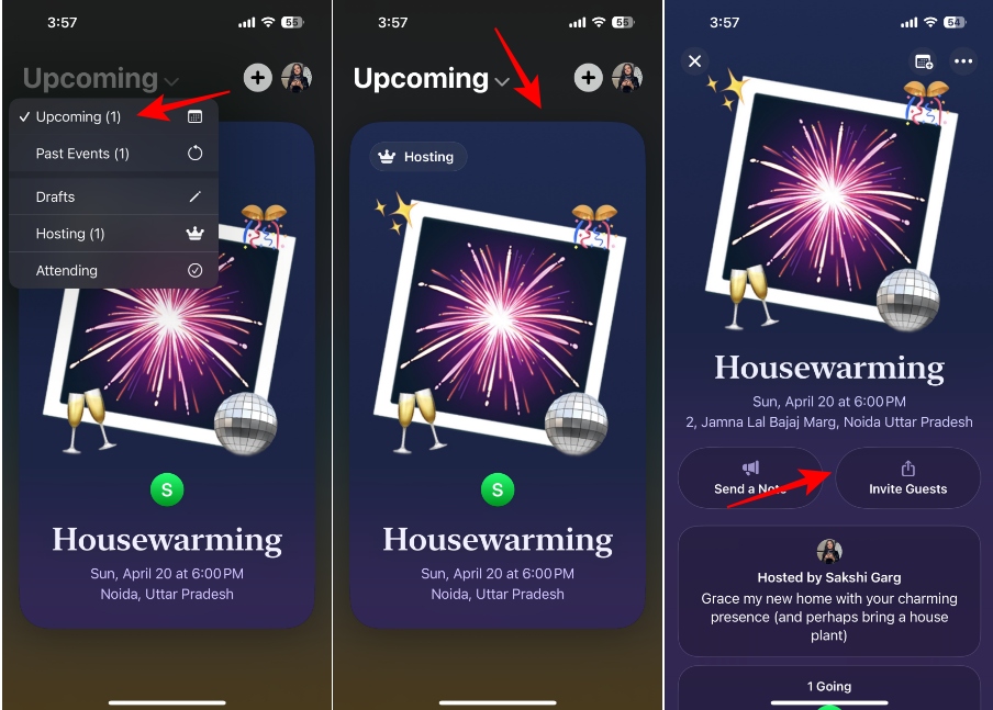 How to Use Apple Invites App on iPhone | Beebom