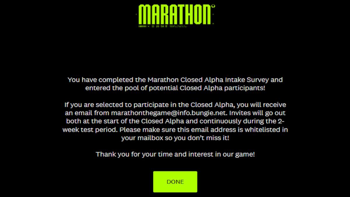 Marathon Alpha Test: How to Sign Up, Release Date and More | Beebom