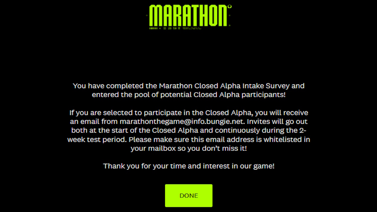 Marathon Alpha Test: How to Sign Up, Release Date and More | Beebom