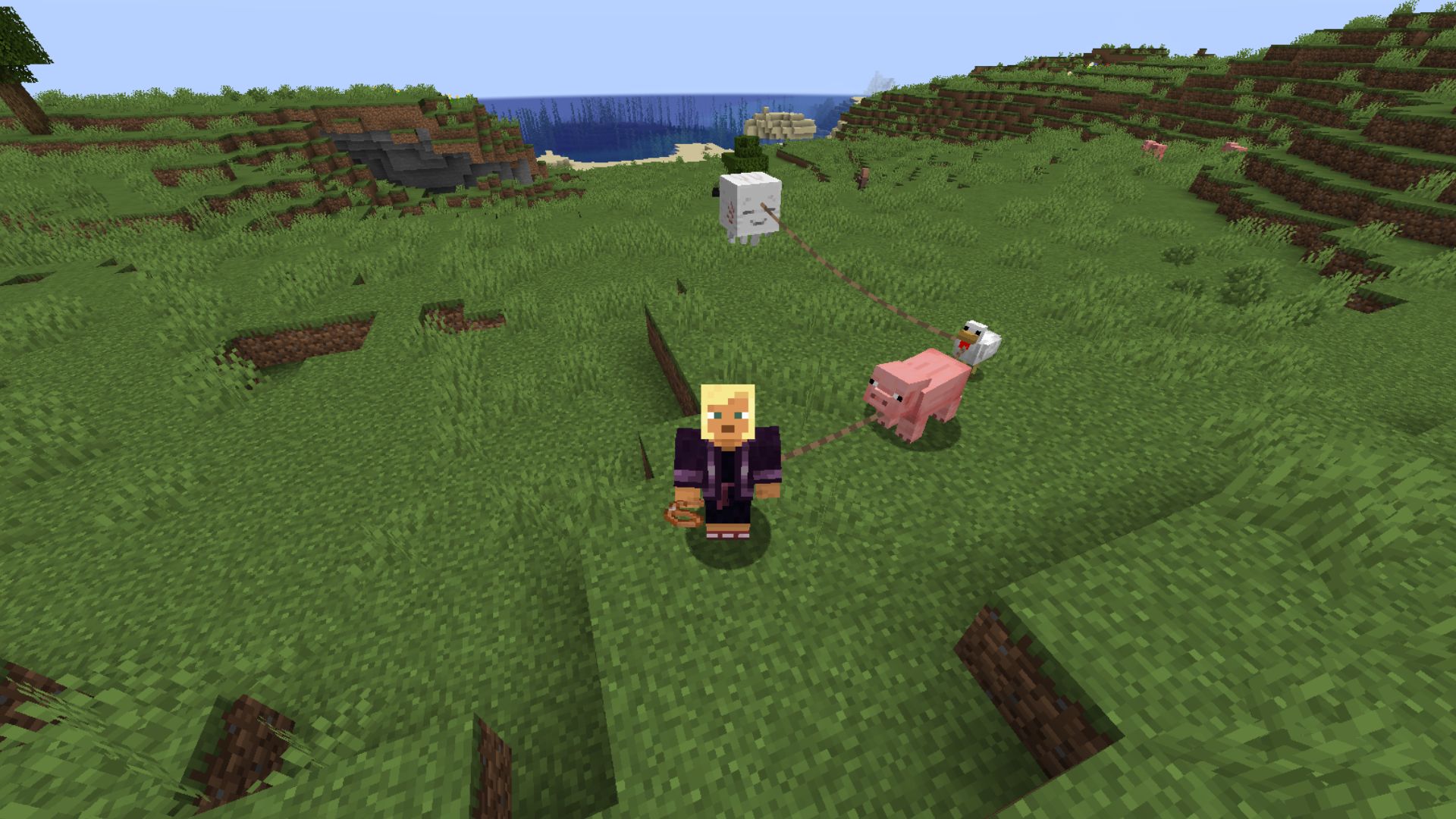 New Minecraft Leash Update Finally Makes Mob Transportation Safer | Beebom