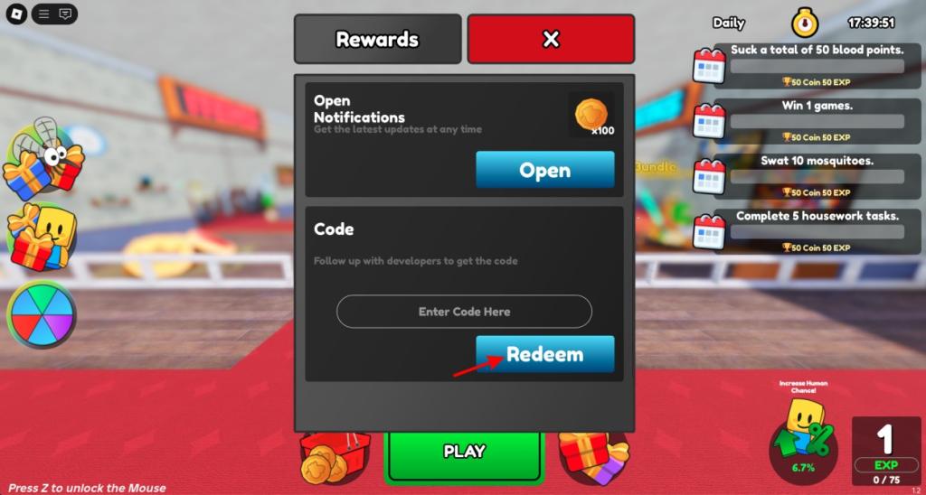 Mosquitoes VS Humans Codes (October 2025) | Beebom