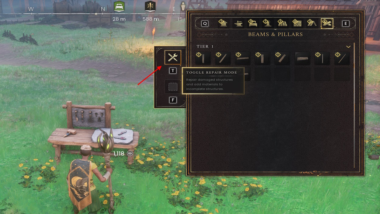 How to Move Structures in RuneScape Dragonwilds | Beebom