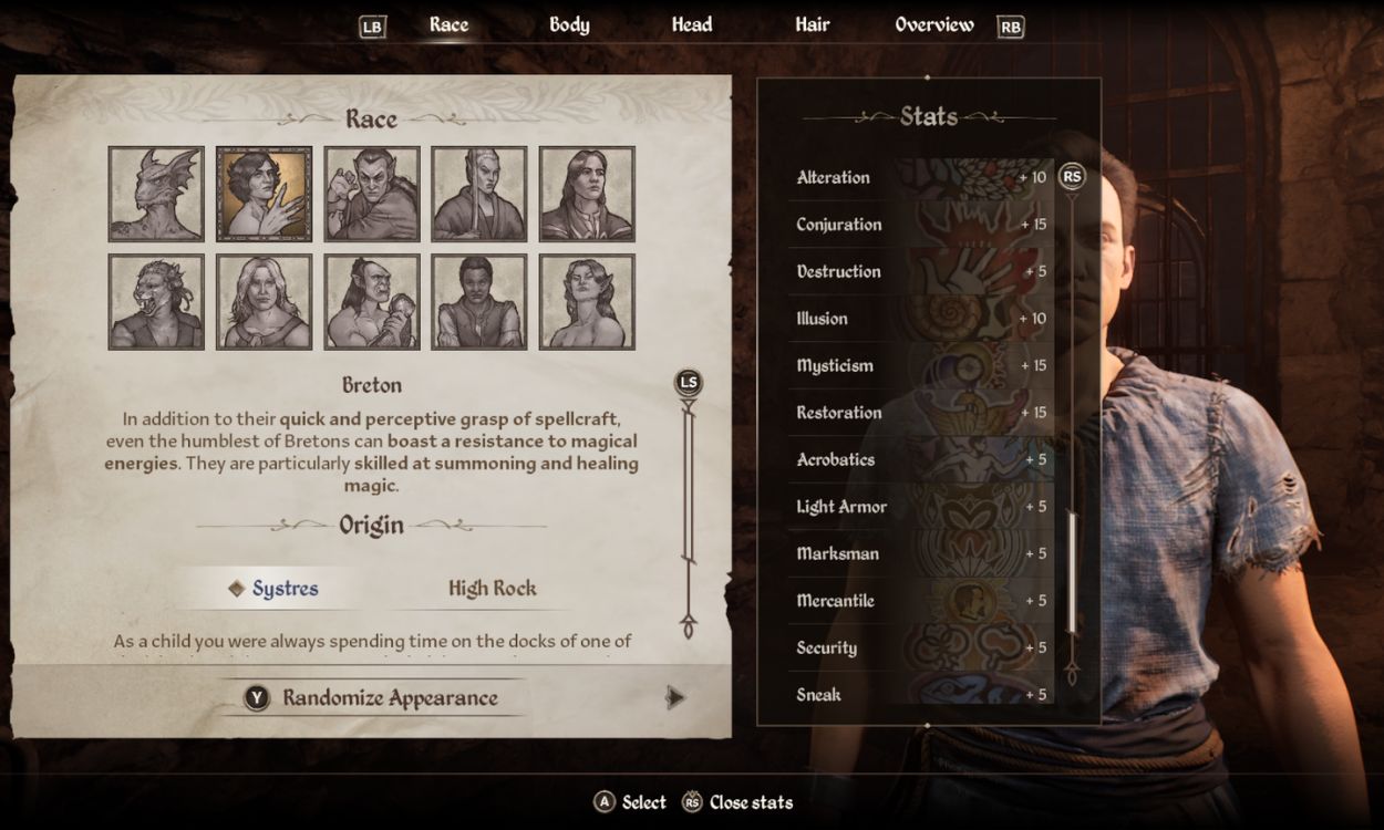 The Best Races and Origins to Pick in Oblivion Remastered | Beebom