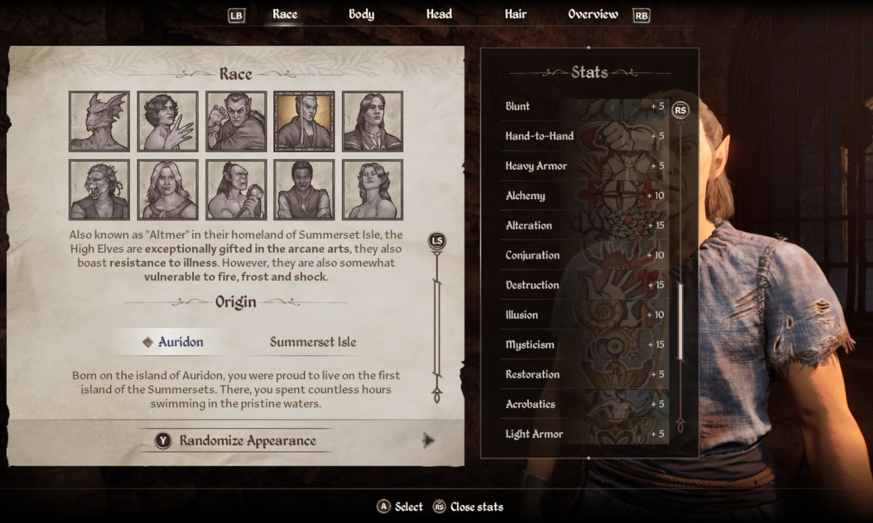 The Best Races and Origins to Pick in Oblivion Remastered | Beebom