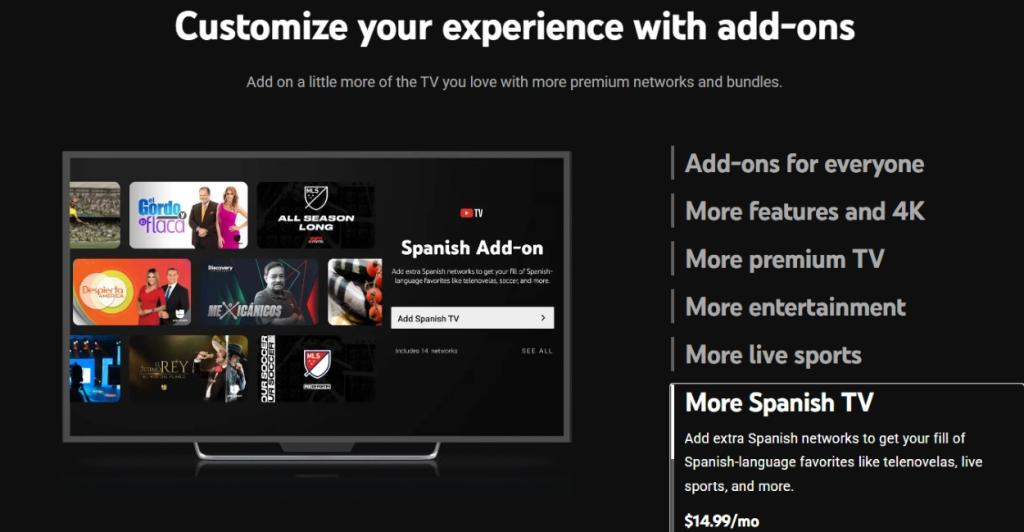 YouTube TV Channels List: What's Included in Every Plan and Add-On | Beebom