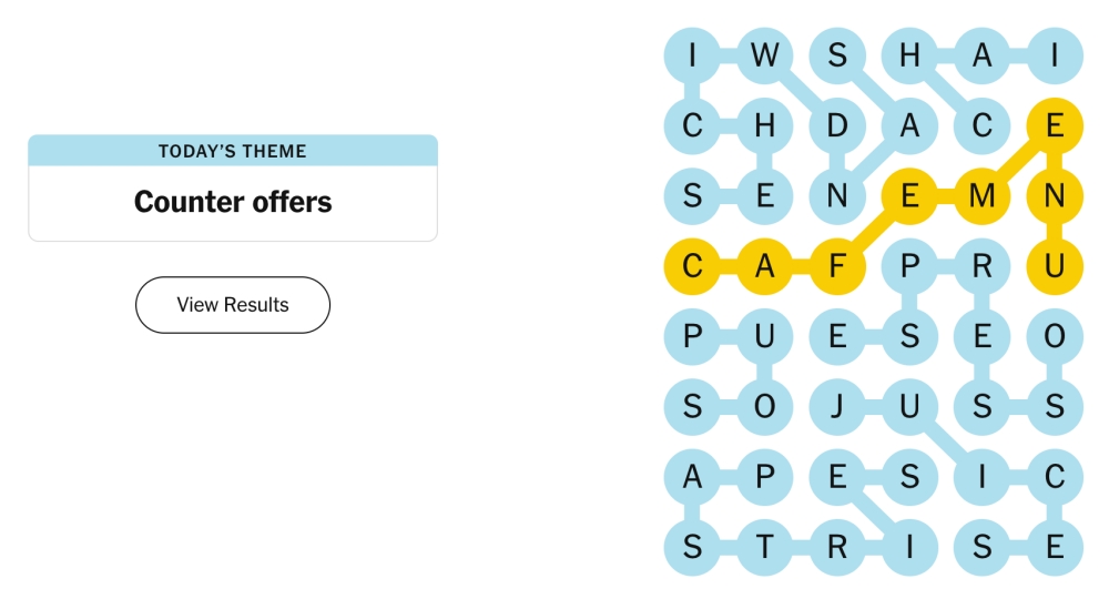 NYT Strands Today: Hints, Answers & Spangram for April 22, 2025 | Beebom