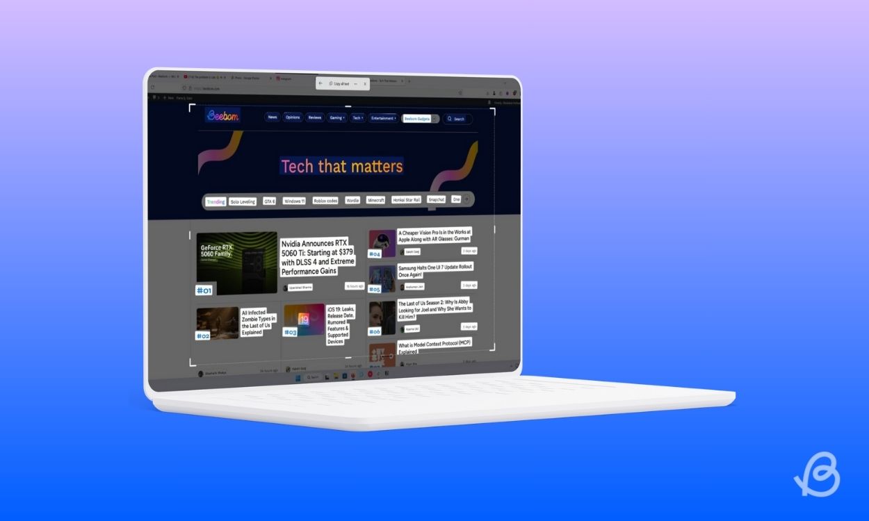 Windows Snipping Tool Lets You Copy Text And Create Qr Codes Without