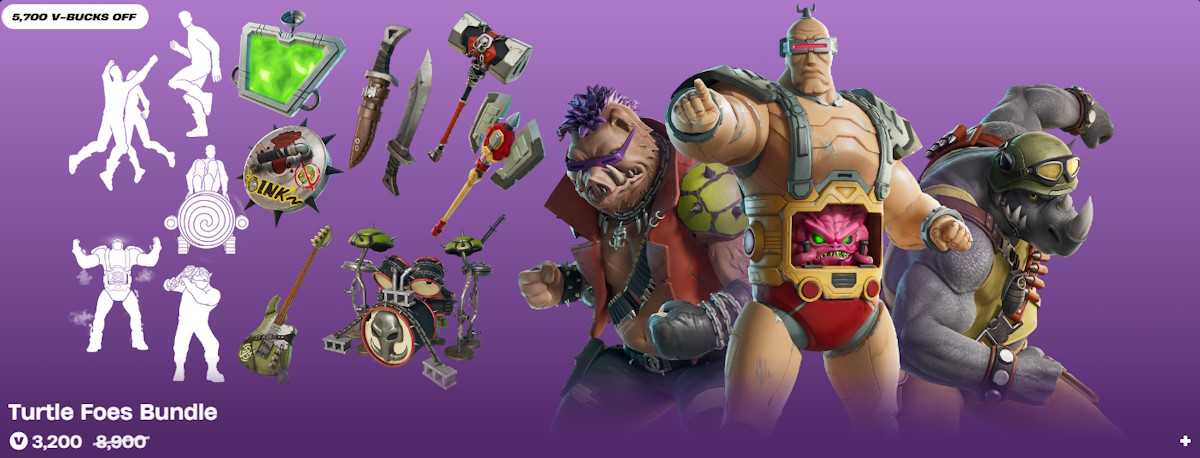 Fortnite X TMNT Part 2 Casey Jones and New Skins Now Available: Here's ...