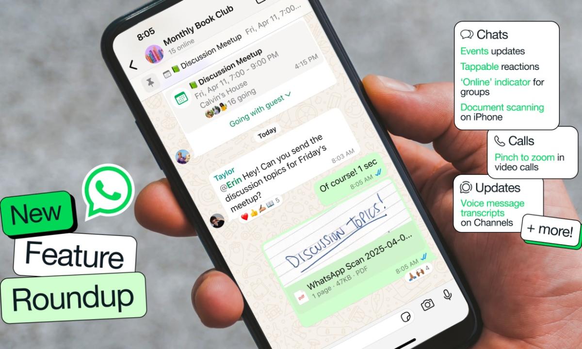 WhatsApp Introduces Group Chat Indicator, Custom Notifications, Call ...