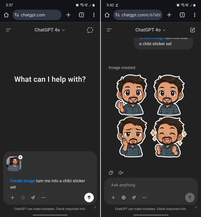 Forget Ghibli Images Chatgpt Can Create Awesome Whatsapp Stickers Beebom