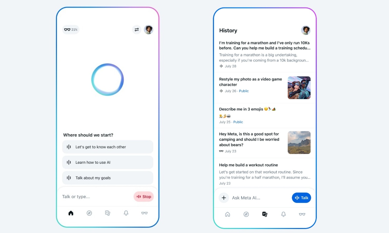 The New Meta AI App Takes On ChatGPT with a Social Feed | Beebom