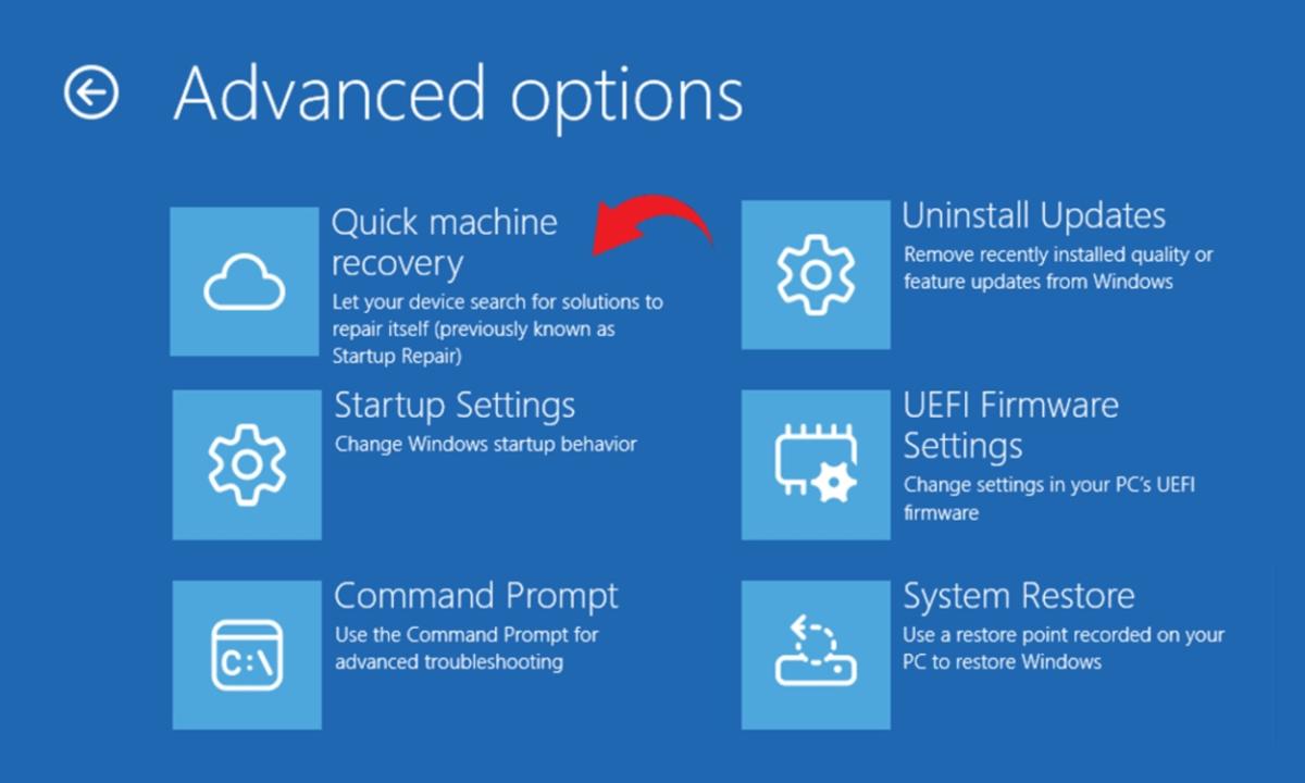 Windows 11 Gets Quick Machine Recovery to Fix Boot Failures via the ...