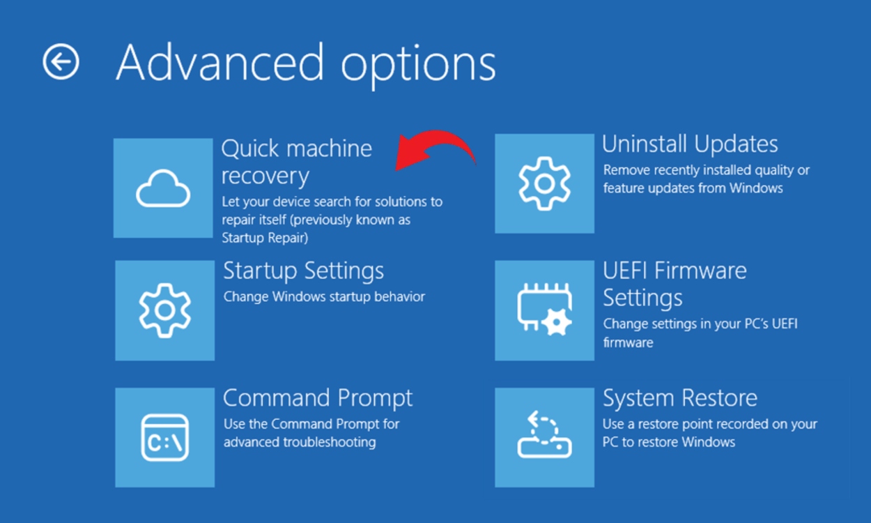Windows 11 Gets Quick Machine Recovery to Fix Boot Failures via the ...