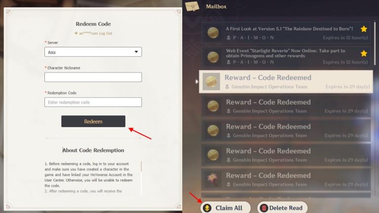 Genshin Impact Codes (May 2026) | Beebom