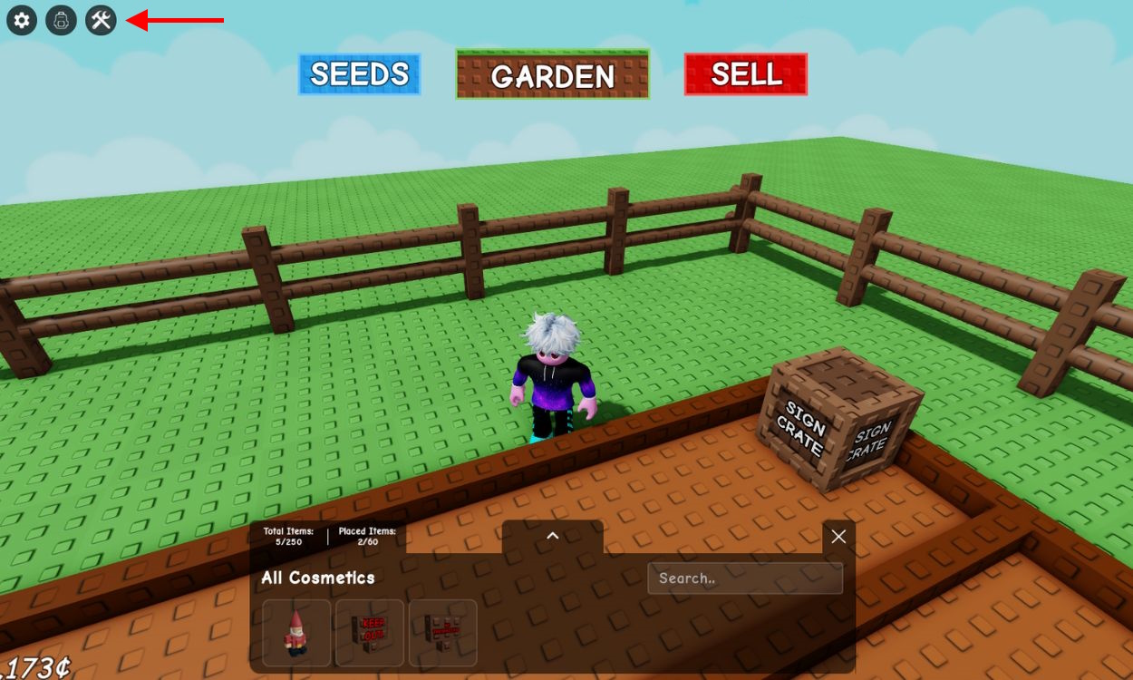 How to Access and Place Cosmetic Items in Grow a Garden | Beebom