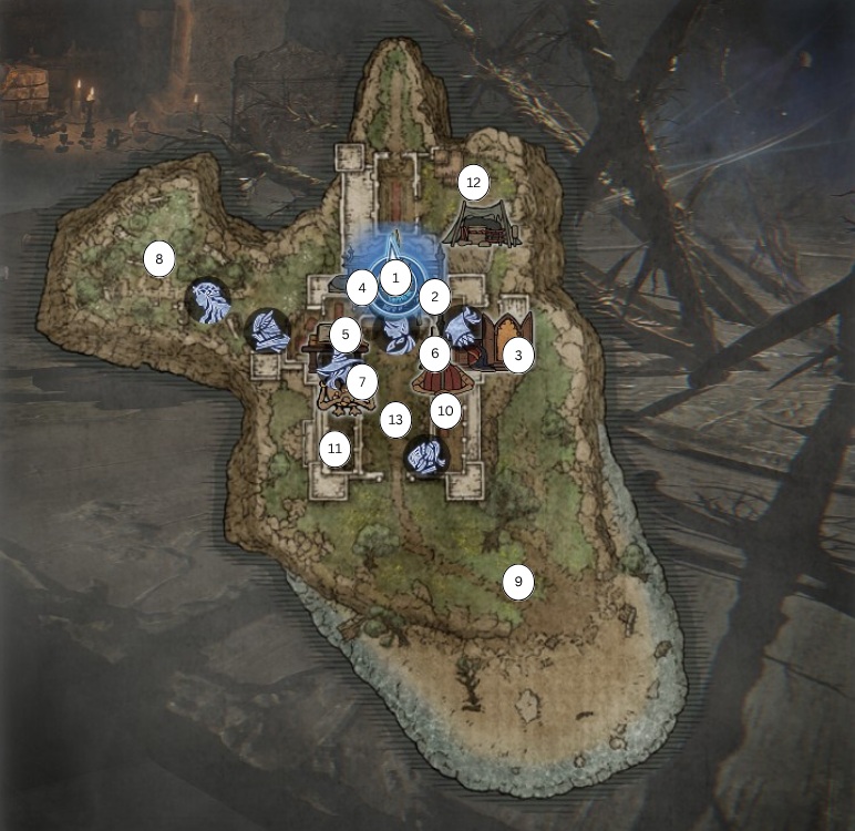 Elden Ring Nightreign Map and Locations | Beebom