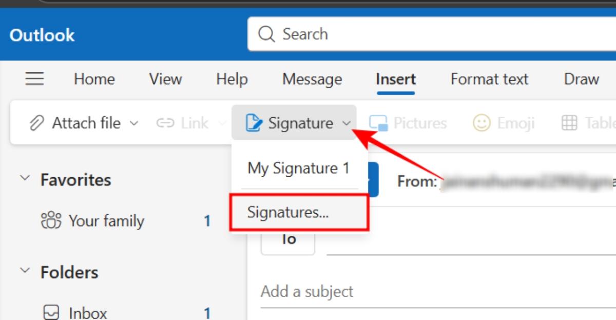 How to Add and Change Signature in Outlook | Beebom