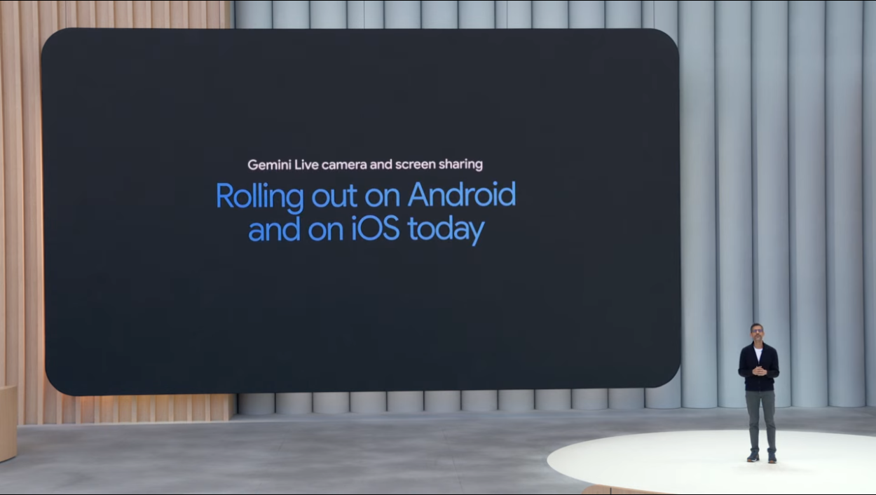 Gemini Live Camera and Screen Sharing Rolling out to All on Android and iOS | Beebom