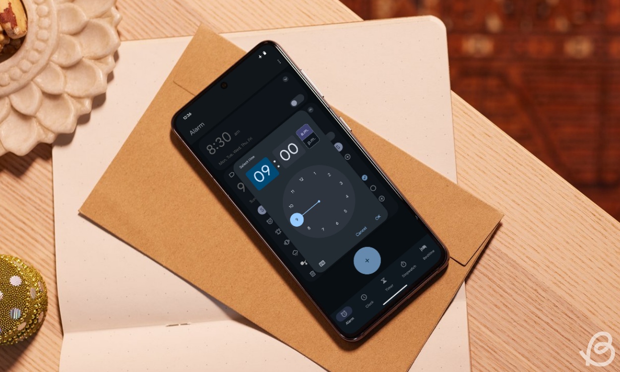 Here's a First Look at the Redesigned Clock App Coming with Material Design 3 | Beebom