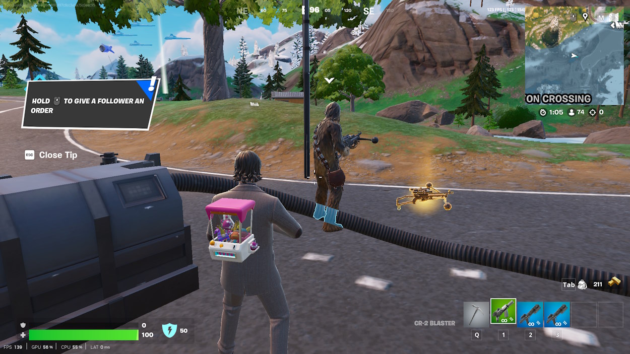 Fortnite Wookiee Bowcaster and Team Leader Quest Guide | Beebom