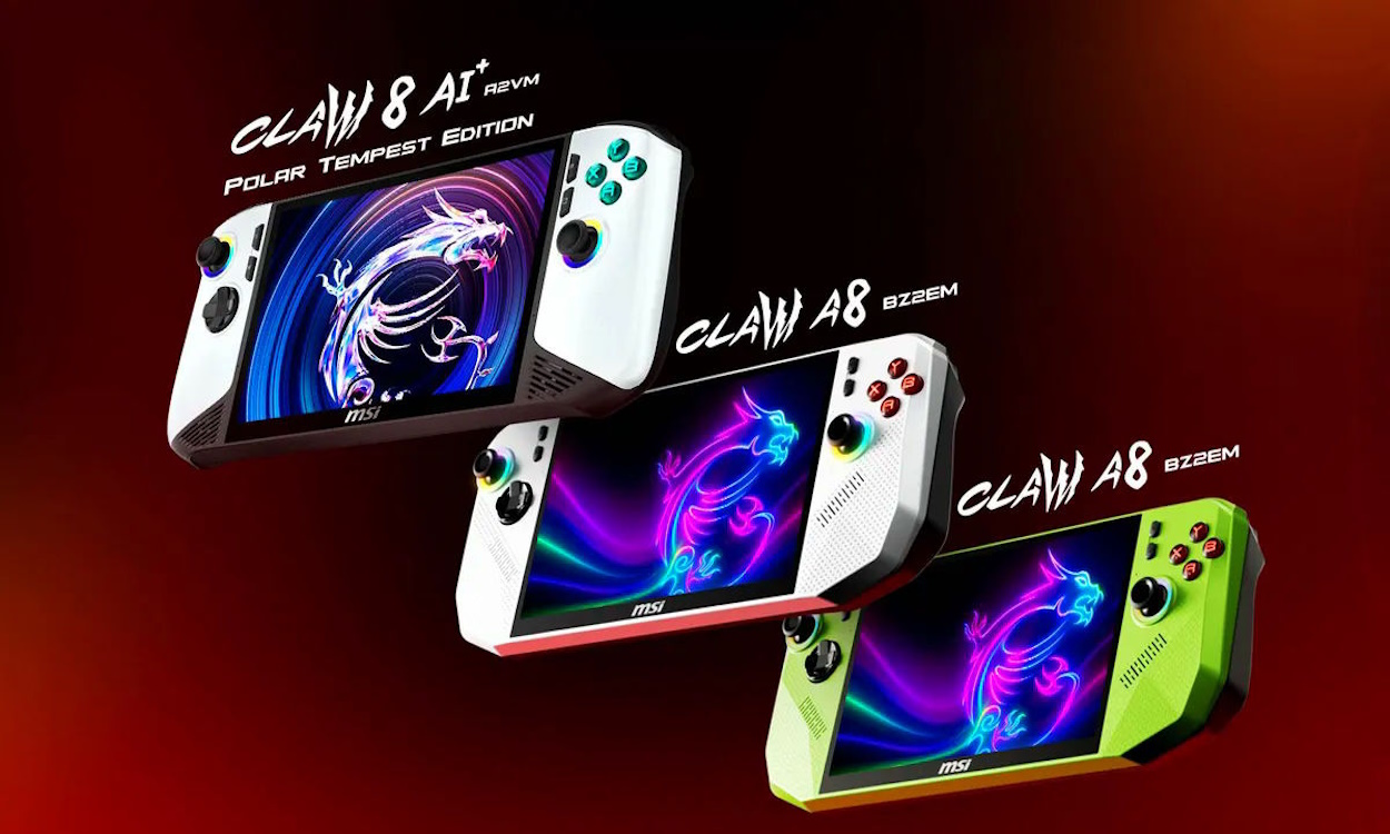 MSI New Claw A8 Unveiled: Company’s First AMD-Powered Handheld at ...