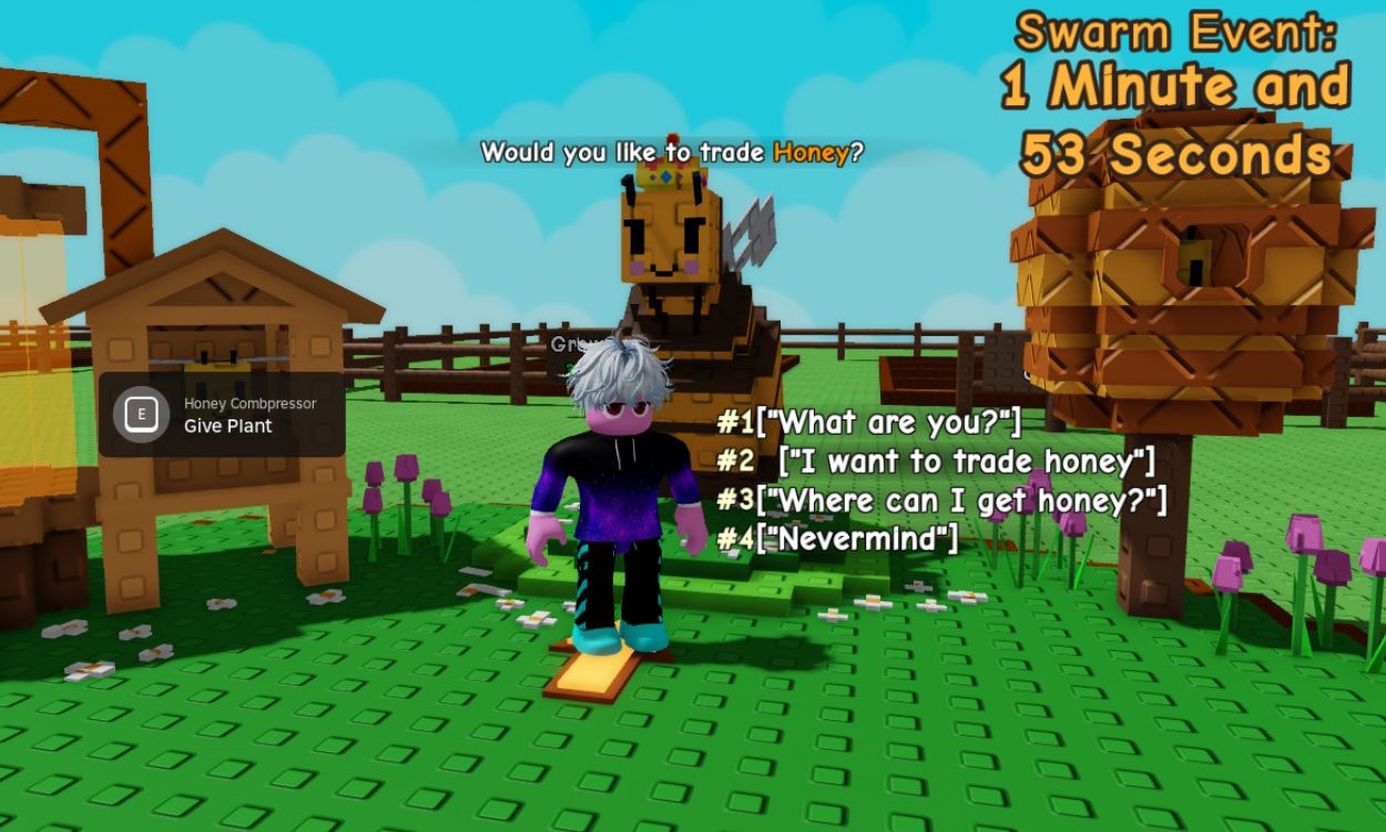 Roblox Grow a Garden Bee Swarm Event Guide | Beebom