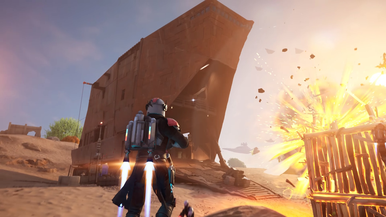 How to Get and Use Mandalorian Jetpack in Fortnite | Beebom