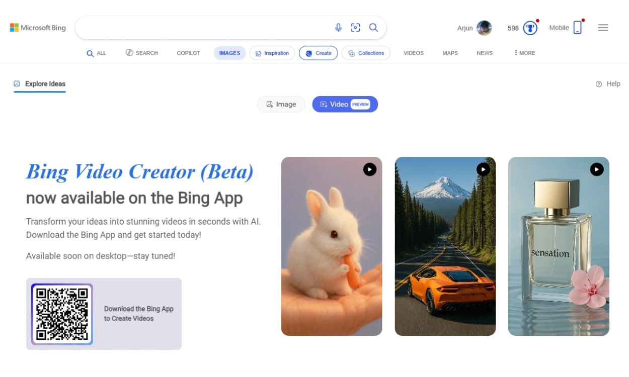 Microsoft is Offering Sora AI via Bing Video Creator For Free | Beebom