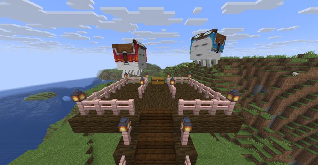How to Make a Happy Ghast Station in Minecraft | Beebom