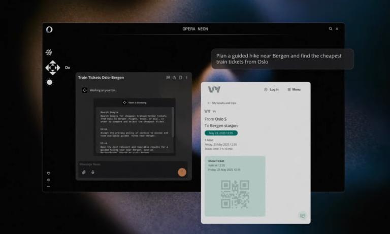 Opera Unveils 'Neon', an Agentic AI Browser That Can Perform Actions ...