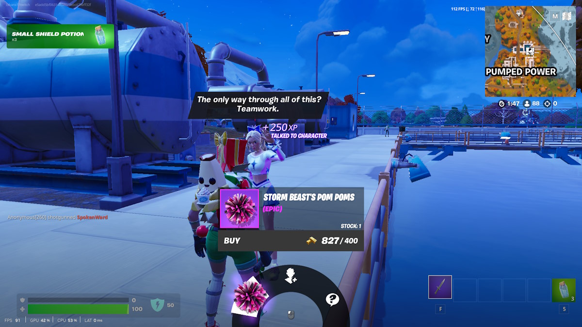 Fortnite: How to Get Storm Beast's Pom Poms | Beebom