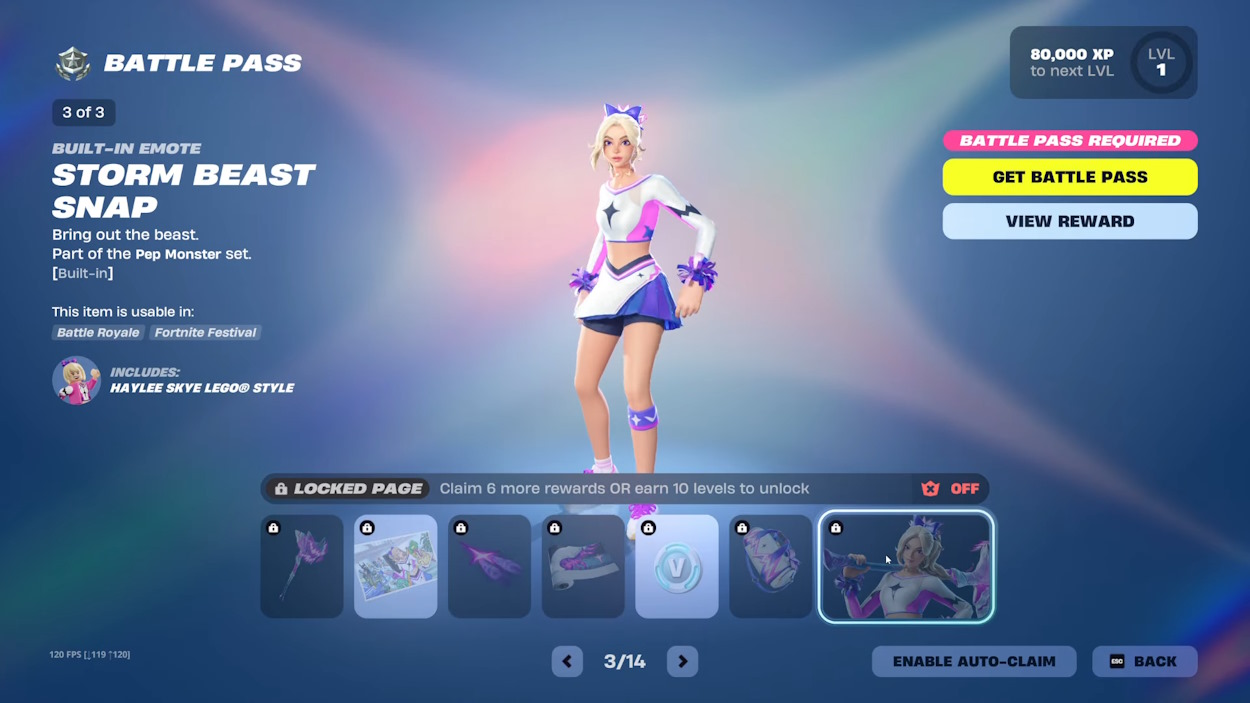 Fortnite Chapter 6 Season 3 Super Battle Pass: All Tiers and Rewards ...