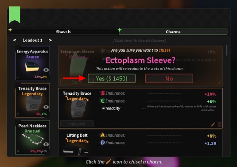 Dig Charm Chisel Guide | Beebom