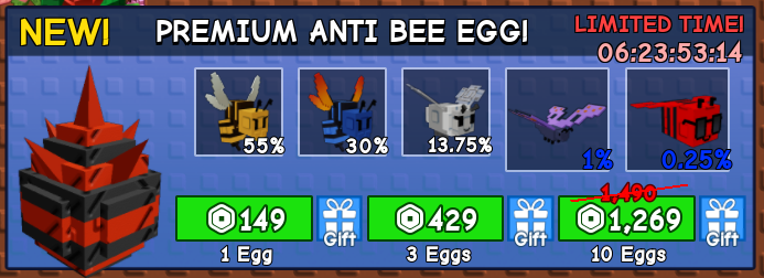All New Anti Bee Egg Pets in Grow a Garden Roblox | Beebom