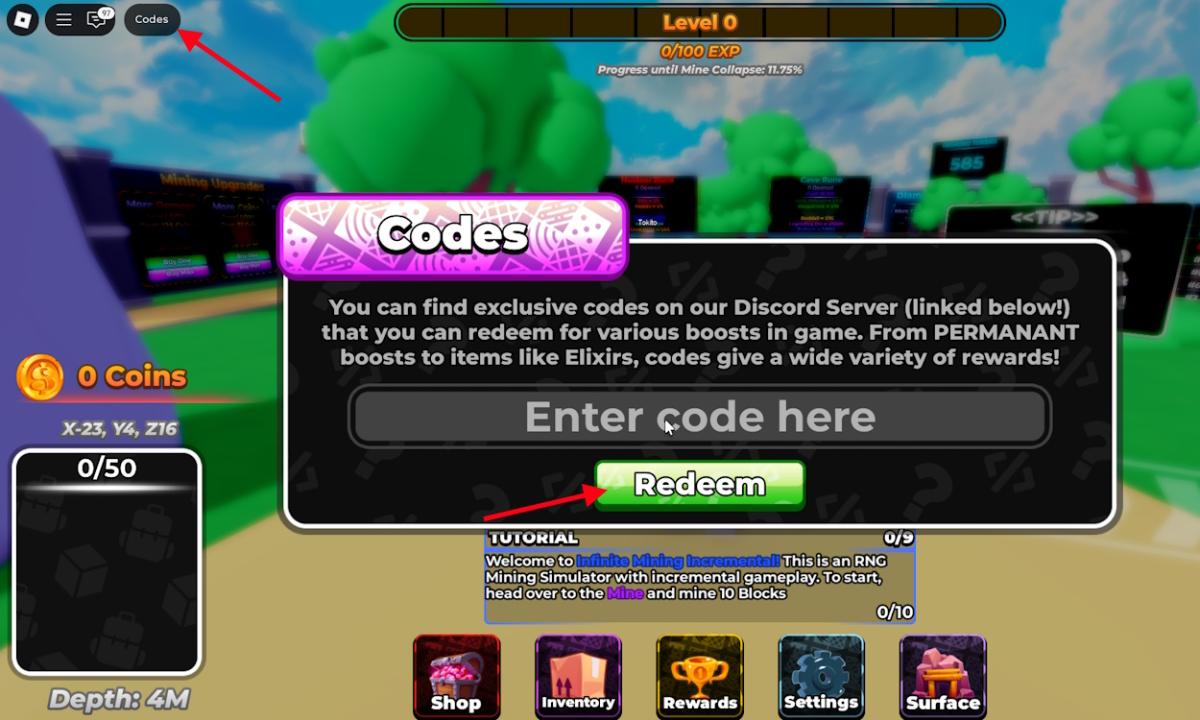 Infinite Mining Incremental Codes (November 2025) | Beebom