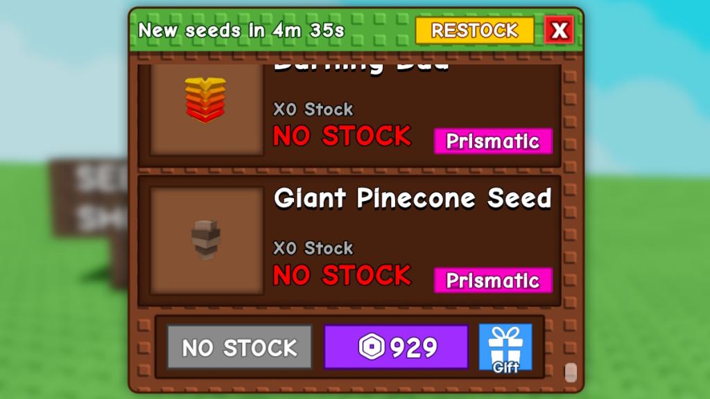 How to Get Giant Pinecone in Grow a Garden | Beebom