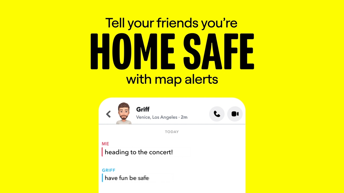 Snapchat's New Feature Now Notifies Your Loved Ones When You Get Home ...