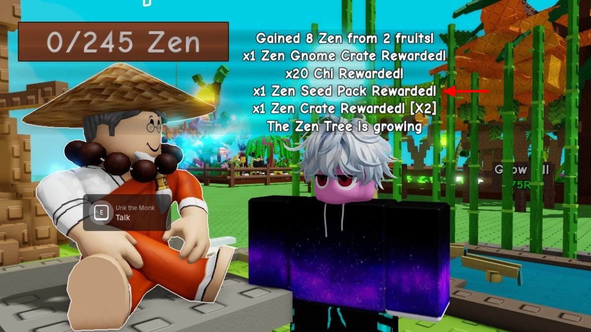 How to Get Zen Seed Pack in Grow a Garden | Beebom