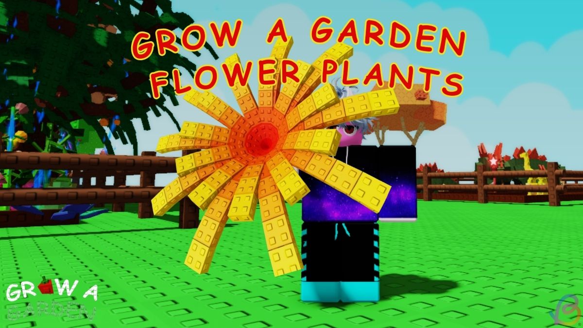 All Flower Plants in Grow a Garden Roblox | Beebom
